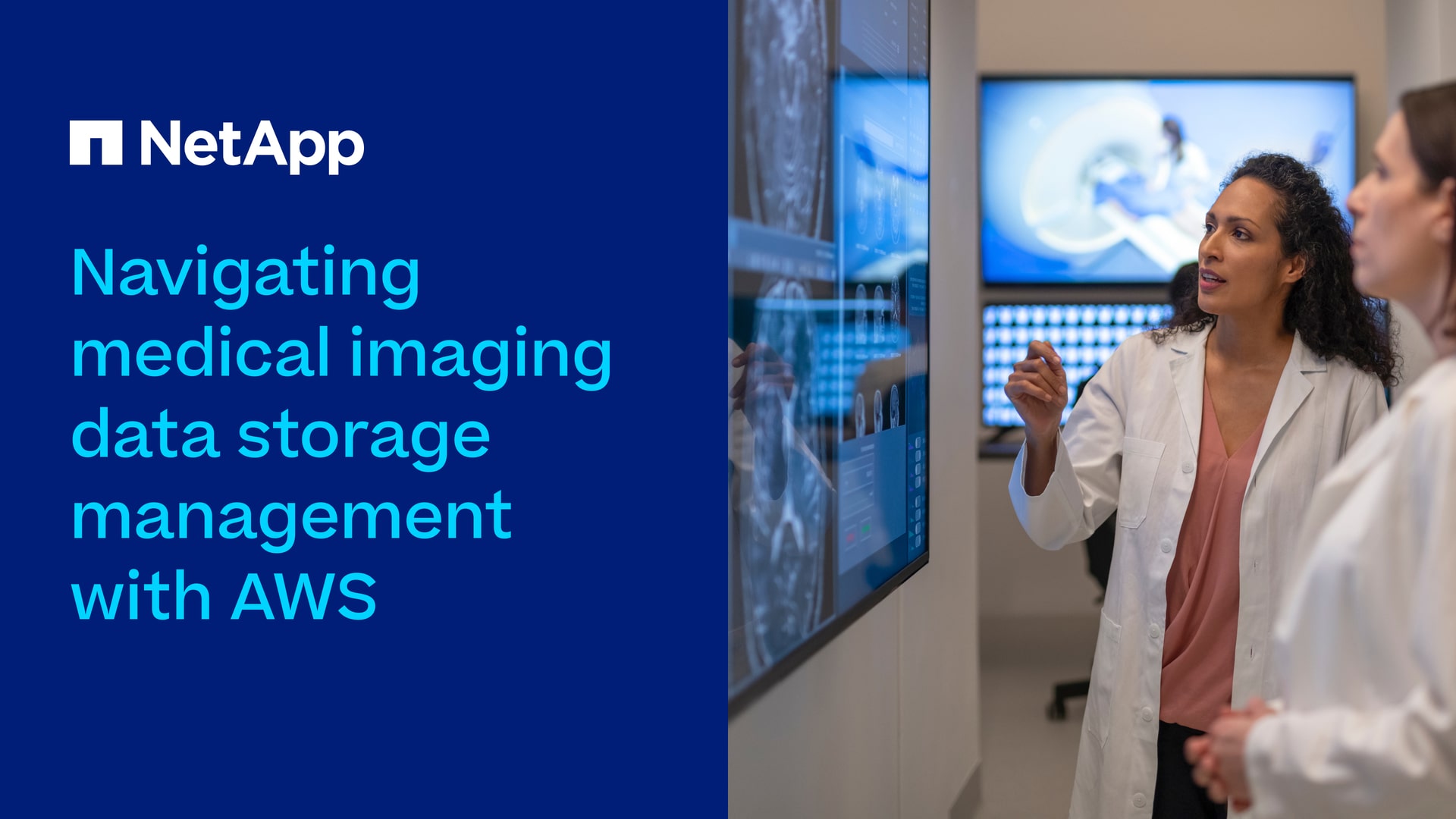 Navigating medical imaging data storage management with AWS | NetApp Video