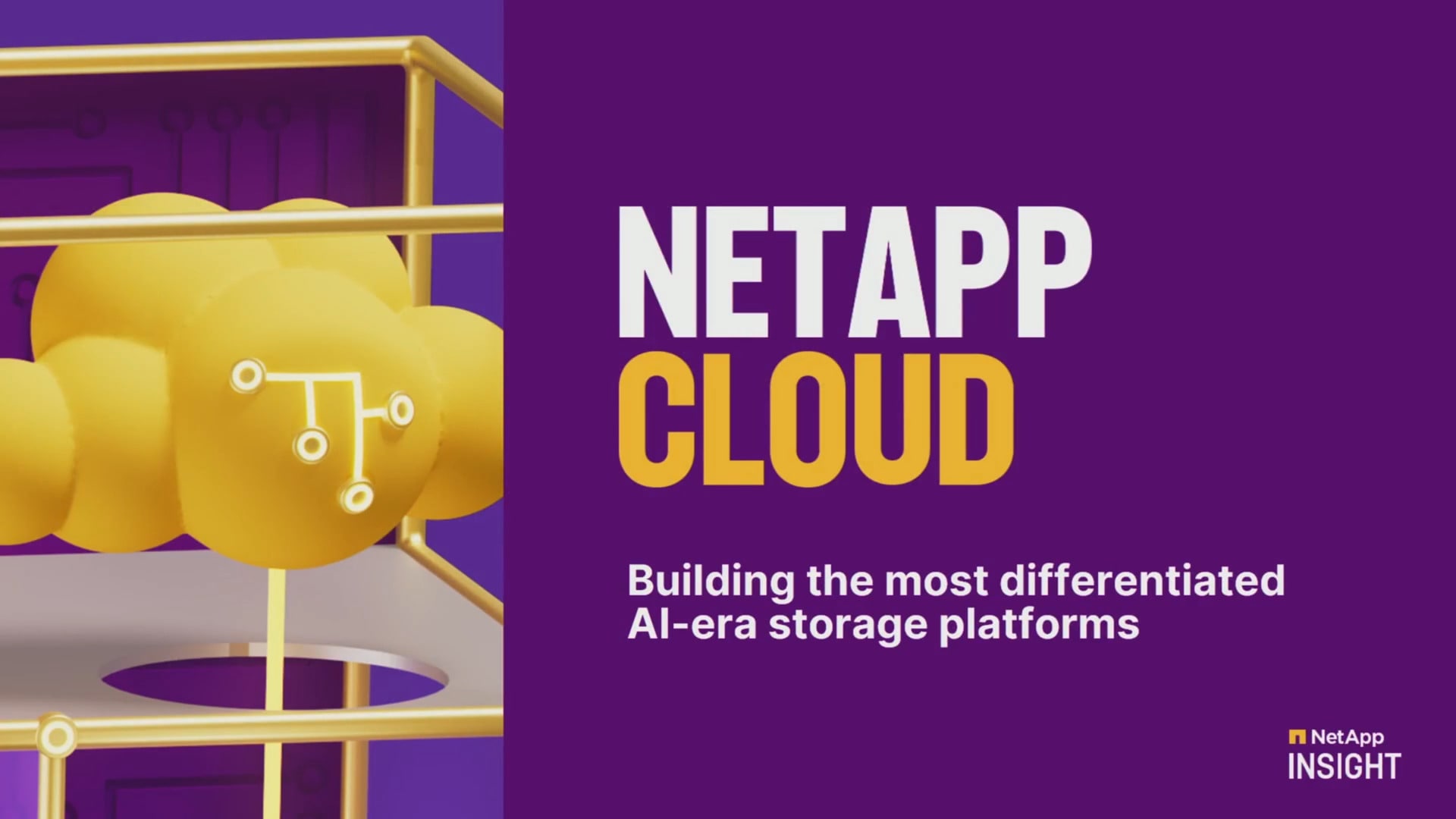 NetApp cloud - Building the most differentiated AI-era storage platform ...