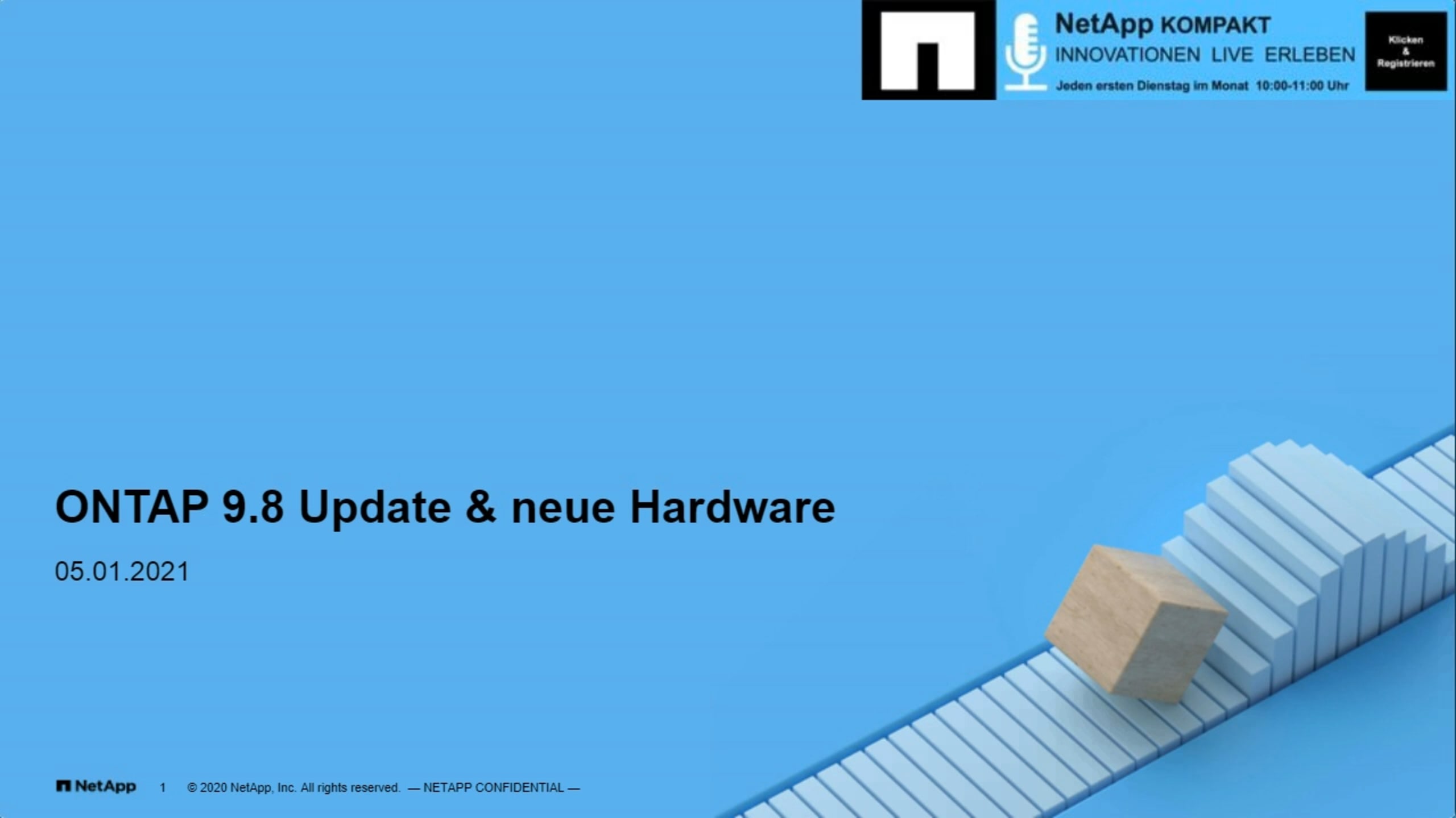 ONTAP 9.8 Update und Neue Hardware | NetApp Video