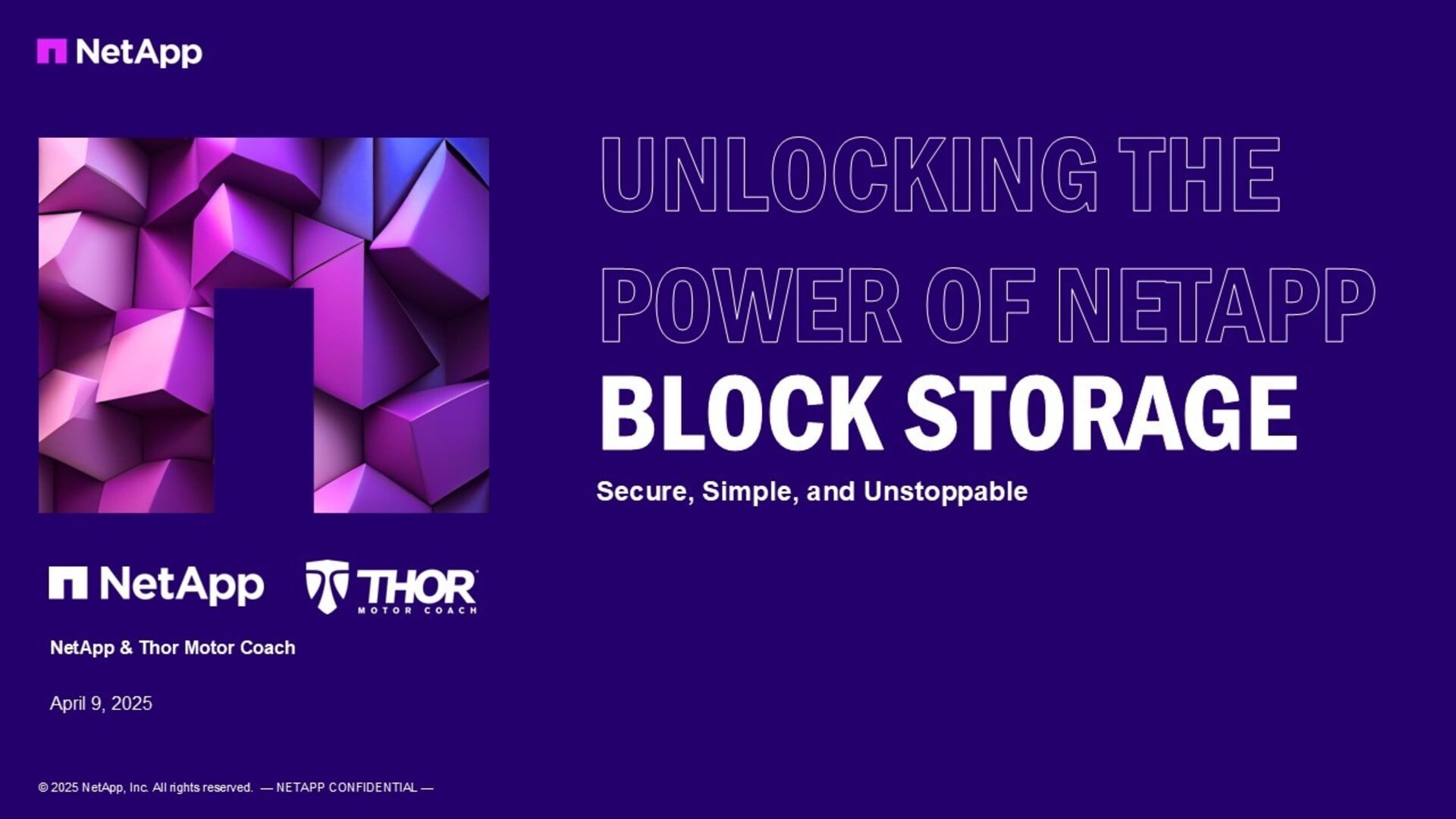 Unlocking the power of NetApp block storage | NetApp Video