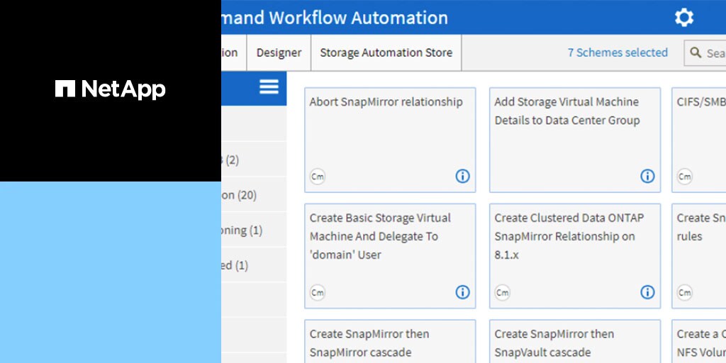 An Updated UI Enhances OnCommand Workflow Automation 5.0 | NetApp Blog
