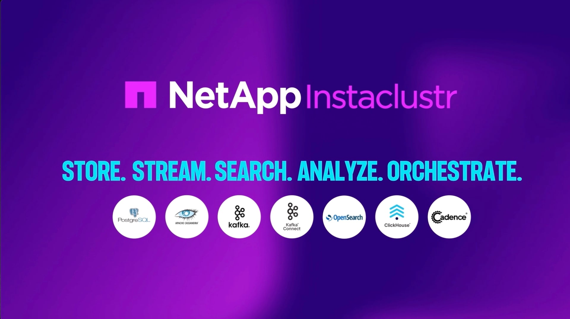 Instaclustr managed platform | NetApp Video