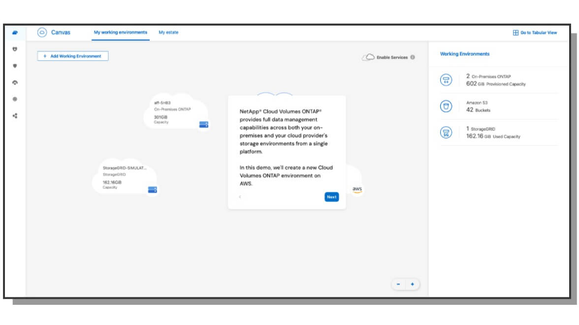 Cloud Volumes ONTAP For AWS - Enterprise Data Management | NetApp