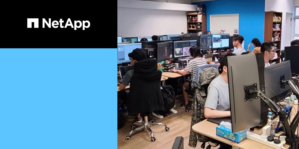 Enchanting Studio Cloud Volumes ONTAP Case Study | NetApp