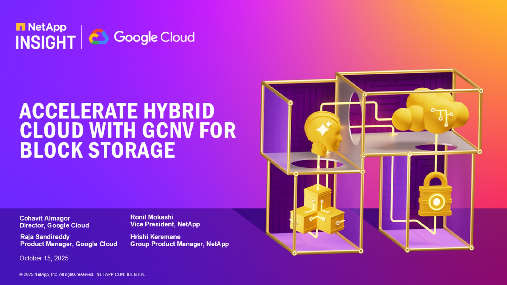 Accelerate hybrid cloud with Google Cloud NetApp Volumes for block ...
