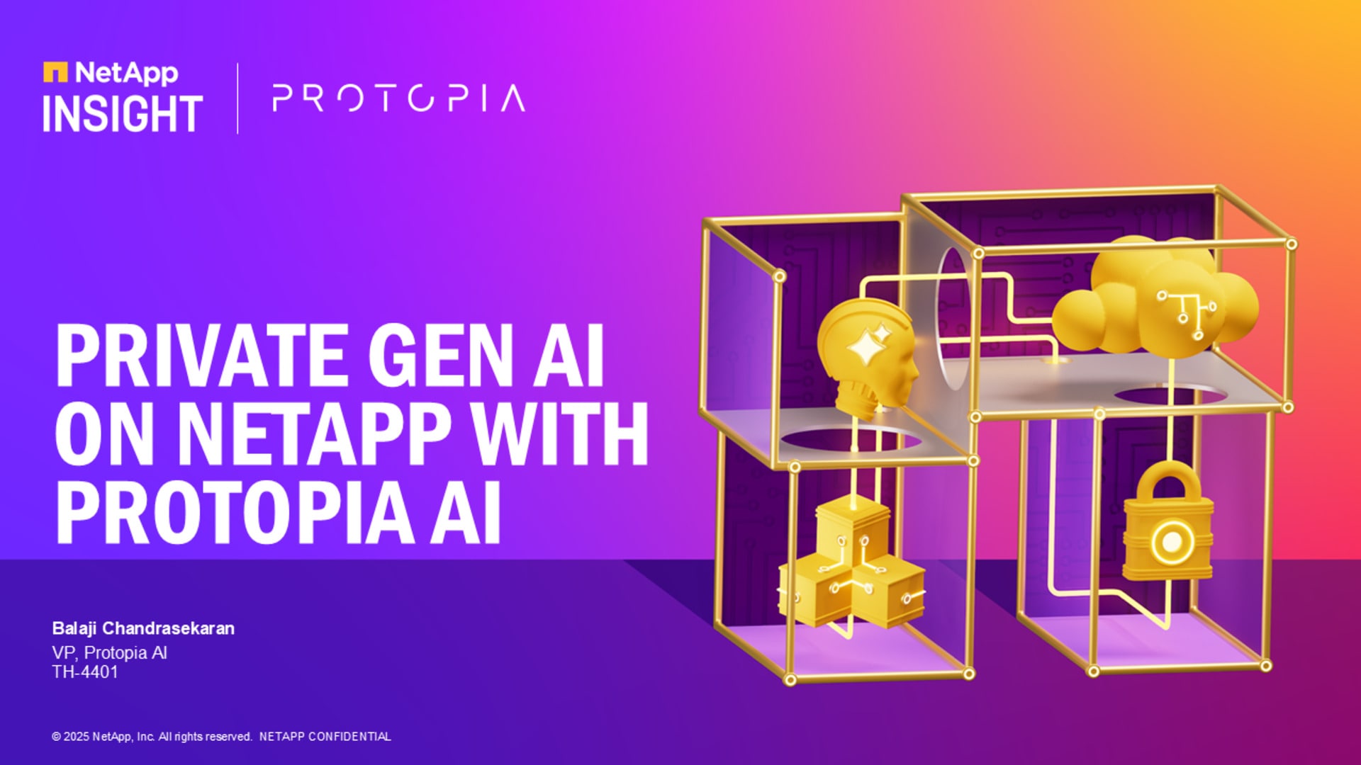 Private-by-default Gen AI with Protopia on NetApp | NetApp Video
