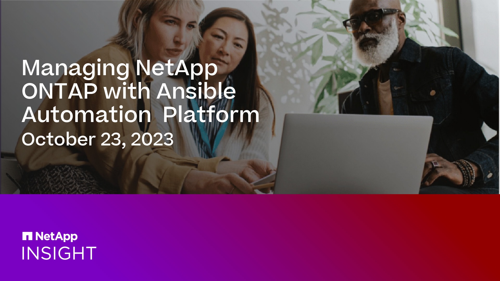 Managing NetApp ONTAP with Ansible Automation Platform [1462-2 ...