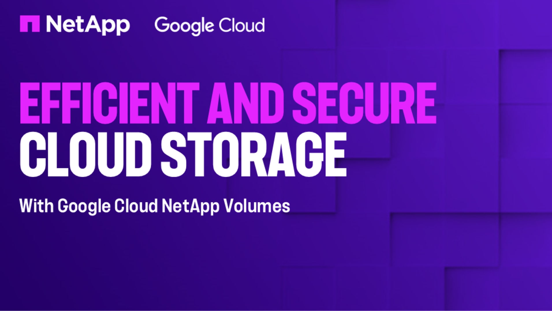 Accelerate your cloud workloads with NetApp and Google Cloud | NetApp Video